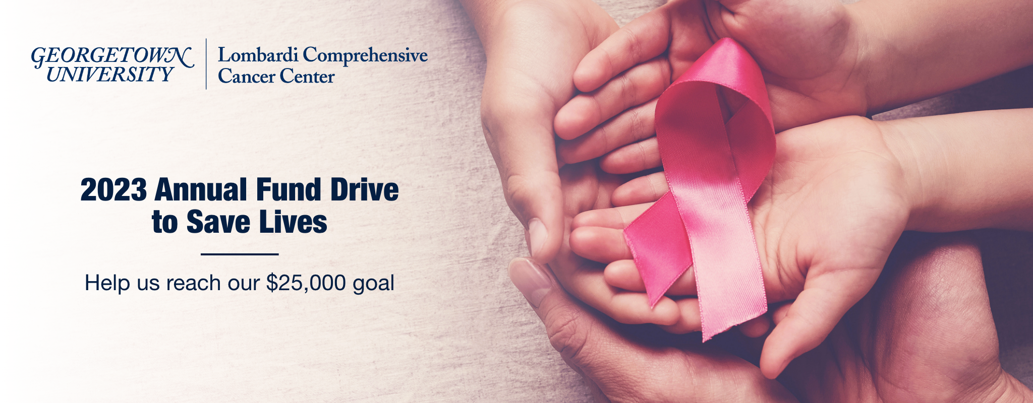 Make a Gift to Georgetown Lombardi Comprehensive Cancer Center